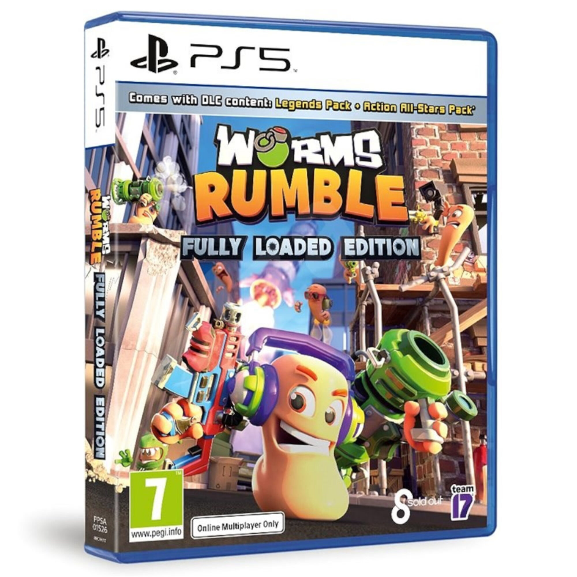 Worms Rumble - Fully Loaded Edition (русские субтитры) (PS5)