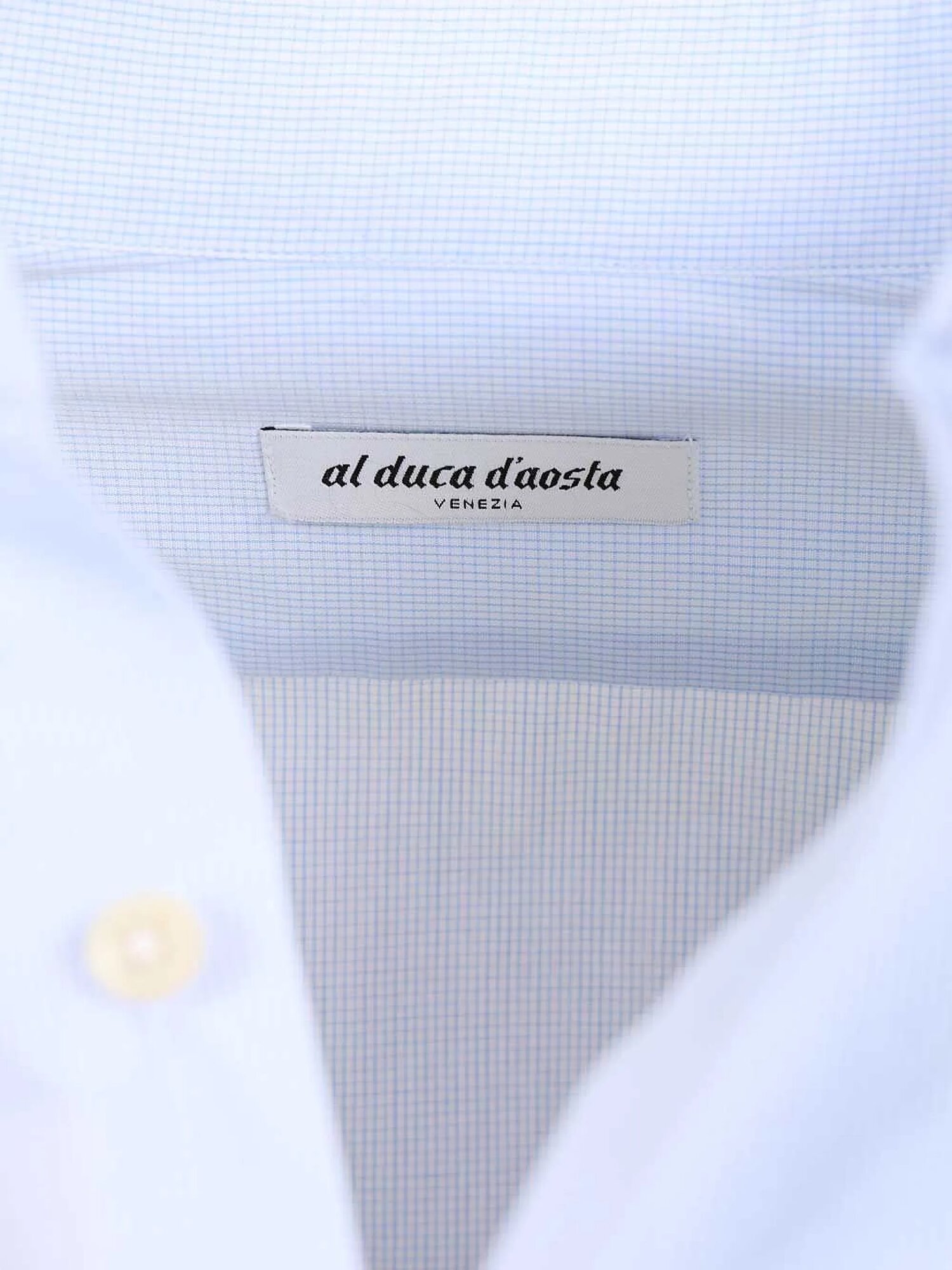 Рубашка al duca d'aosta Gingham-check shirt, размер 2XL, blue — фото 1
