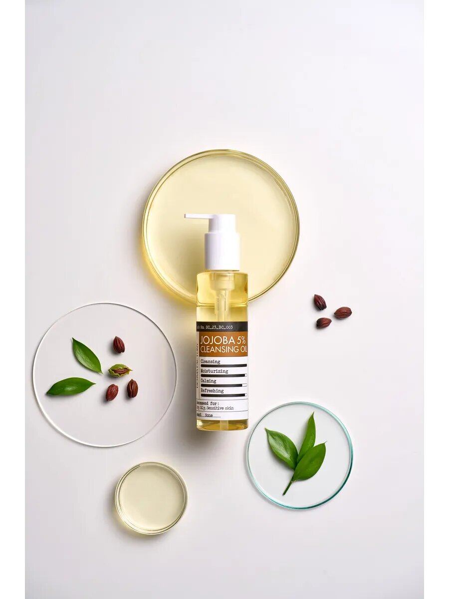 Derma Factory Гидрофильное масло для лица Жожоба 5% JOJOBA 5% CLEANSING OIL, 150мл