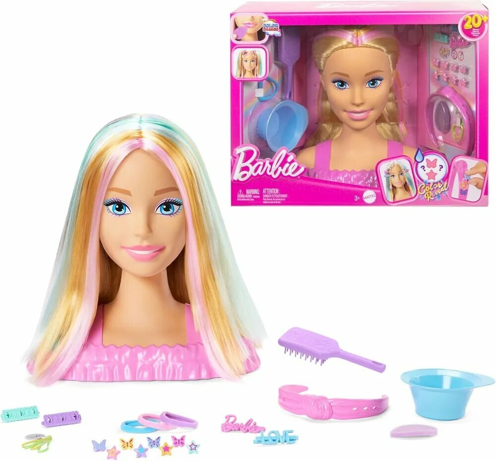 Бюст для укладки волос Barbie JFG81