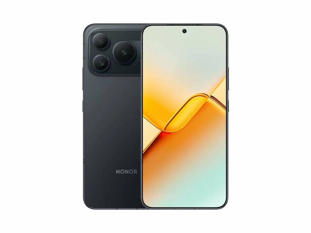 Смартфон HONOR Power 2 10080 мАч батарея IP69K защита Dimensity 8500 Elite русского Google 5G CN，12/ 512 черное