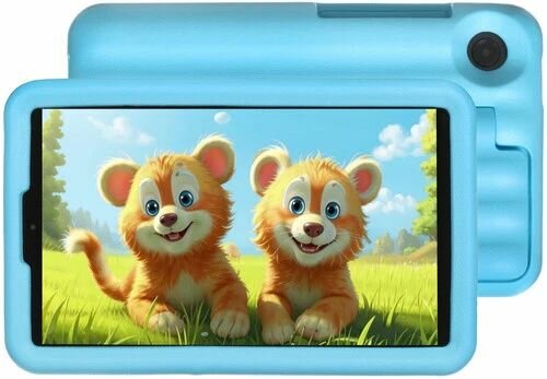 8,7" Планшет Samsung Galaxy Tab A9 Kids Edition Wi-Fi (A9 Kids Edition Wi-Fi) 64 ГБ голубой - 1340x800, PLS, 8x2,2 ГГц, 4 ГБ, 5100 мА*ч, Android