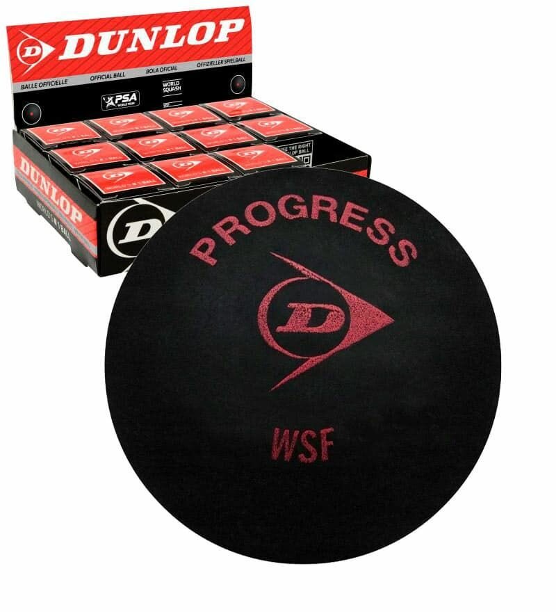 Dunlop Мяч для сквоша, 12 шт