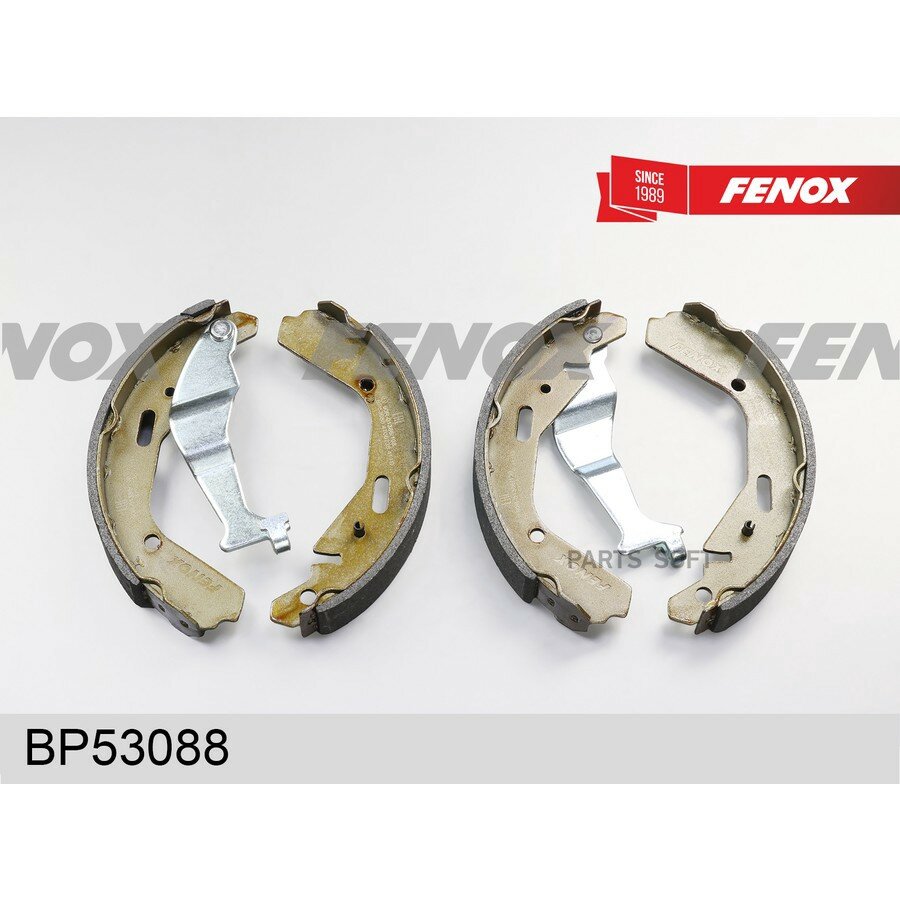 FENOX BP53088 колодки тормозные барабанные ?200*29мм стояночного тормоза Opel Agila Subaru Justy III 1.0-1.5i 0 ()