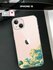 Чехол на Apple iPhone 13 / Айфон 13 с принтом Ночное небо и облака, прозрачный