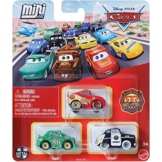 Набор машинок Mattel CARS JBH26