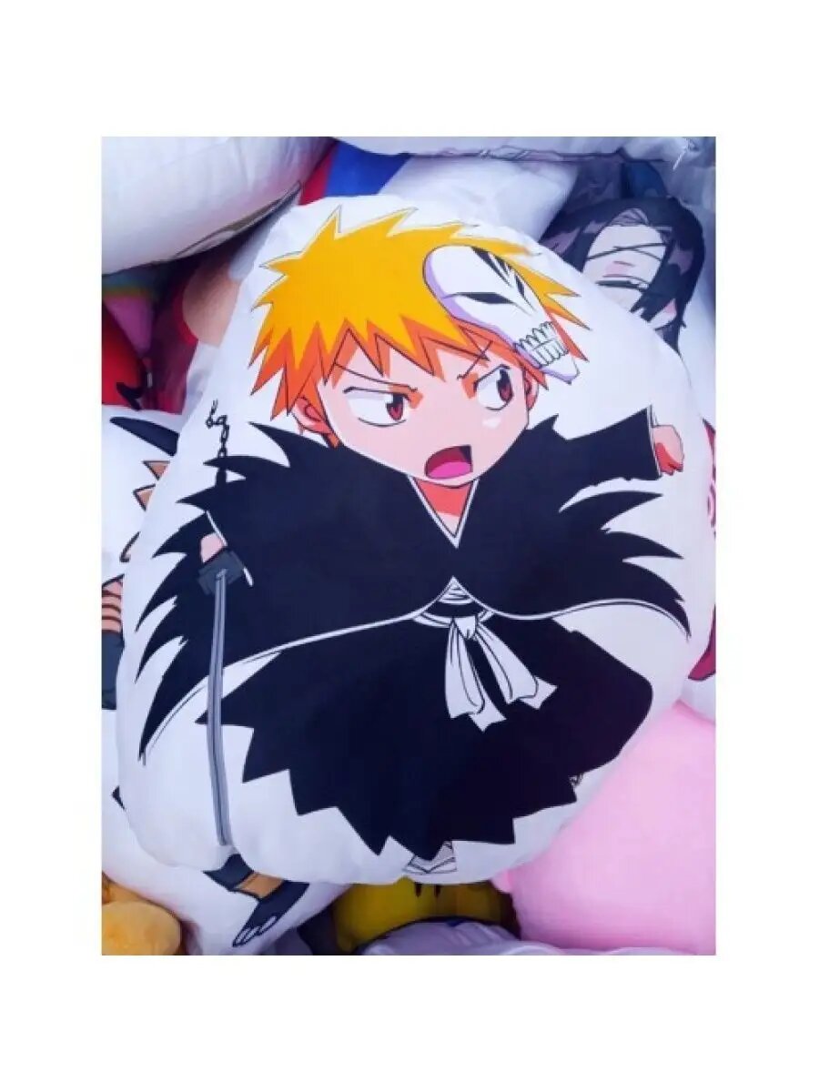 Фигурная подушка Ичиго Куросаки. Аниме Bleach