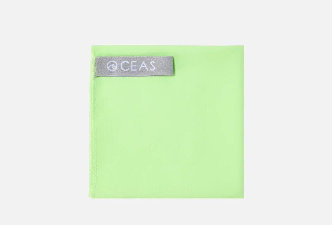 OCEAS салатовое, 80х40 Спортивное полотенце 40x80 салатовое