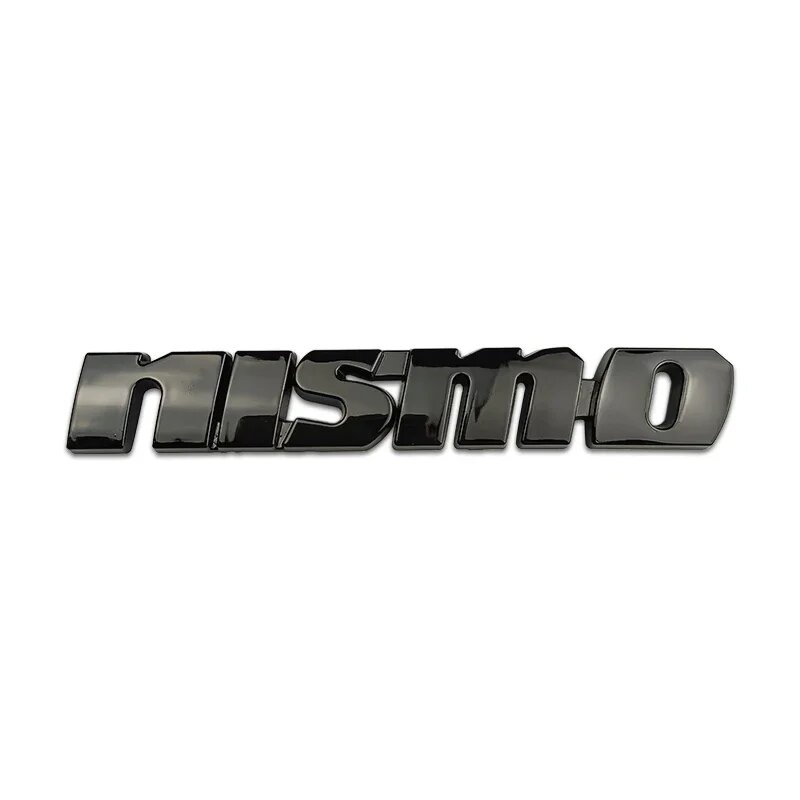 Автомобильная эмблема на переднюю решетку, наклейка на багажник для Nissan Nismo Sticker-all black