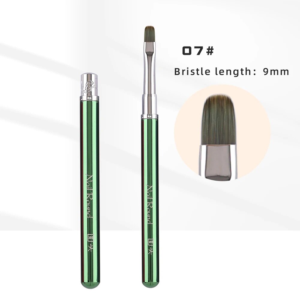 Sweet-Z нейлоновая кисть для дизайна ногтей 07 Round Gel Brush