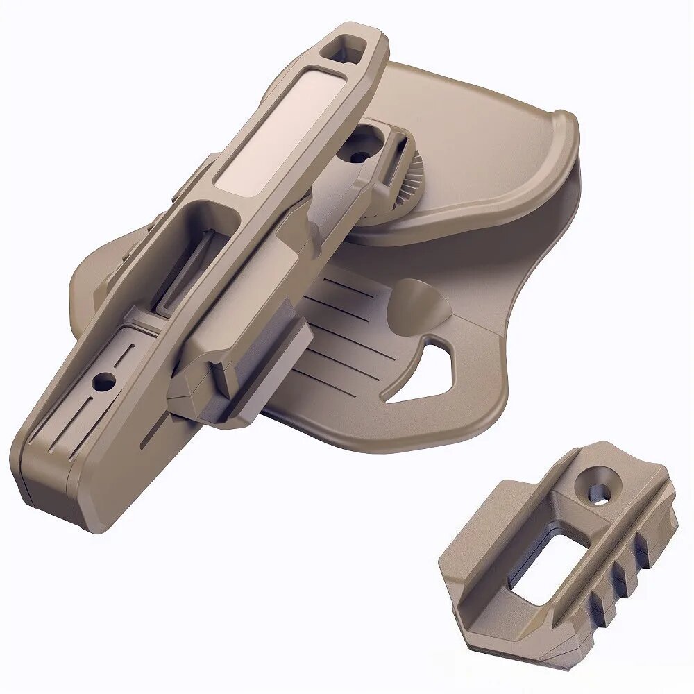 Тактическая кобура MAGORUI бежевая для пистолета 9мм/.40S&W/.357