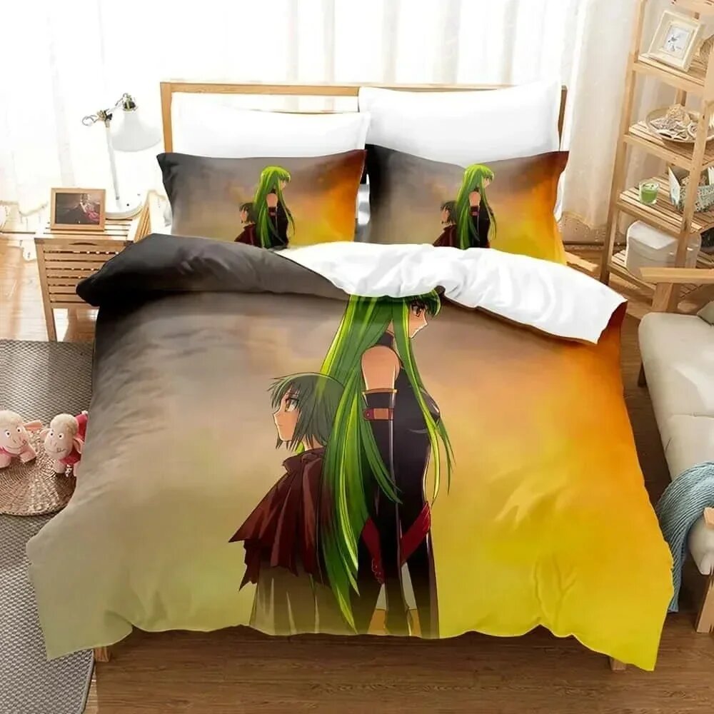 Комплект постельного белья Code Geass, EU Double 200x200cm, Цвет: 18 — фото 1