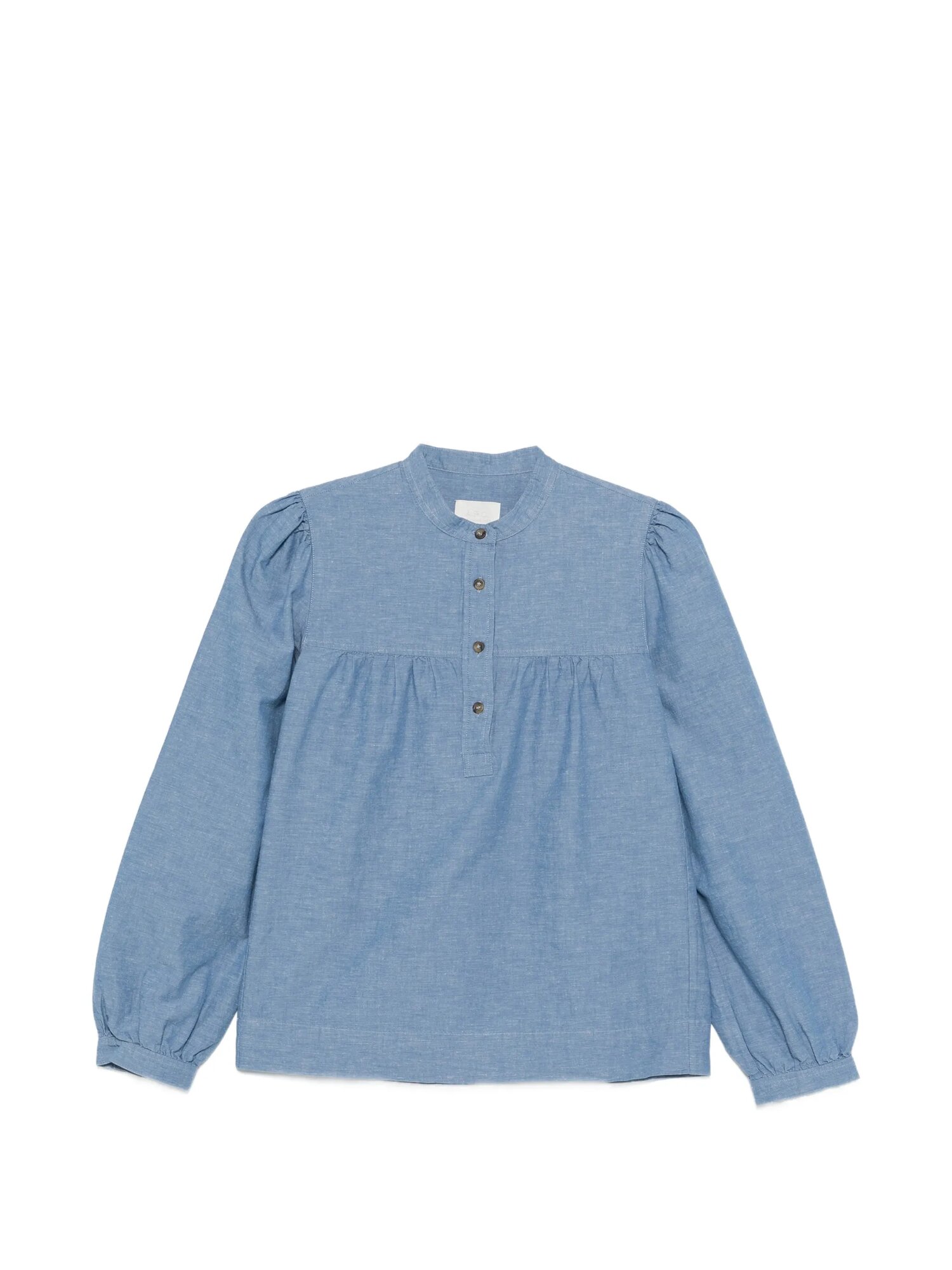Блуза A.P.C., размер 38 EU, Синий принт