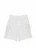 Шорты MAISON LABICHE Palm-patch pinstriped shorts, размер 42, бежевый/белый