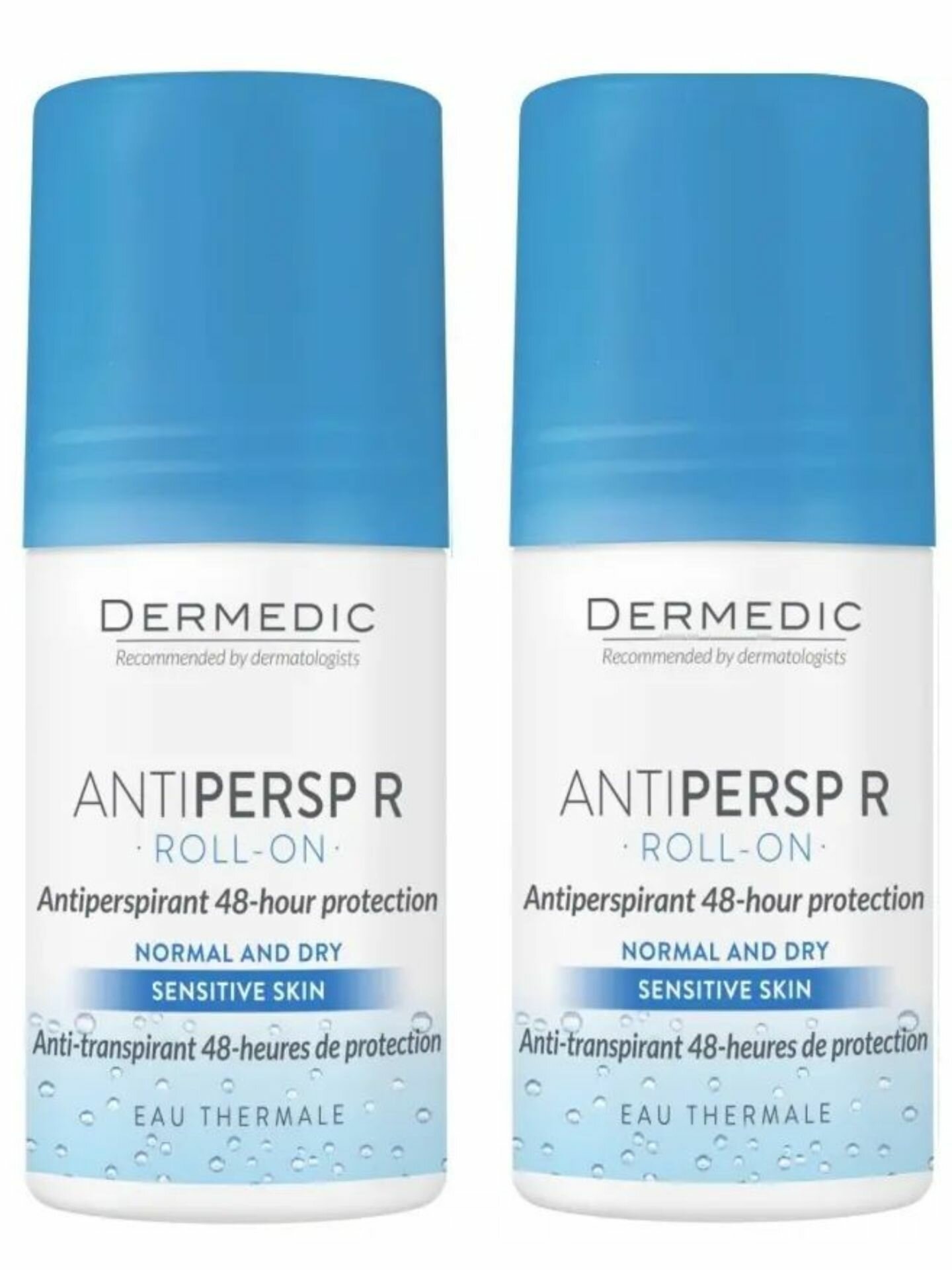 DERMEDIC / ANTIPERSP R ROLL-ON / Дезодорант-антиперспирант шариковый, дуопак, 60 мл х 2