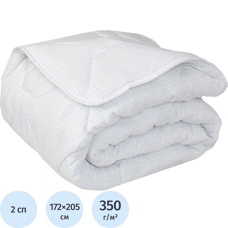 Одеяло 172х205 см, CARBON FORCE, 350 г. пэ микроволокно, микрофибра