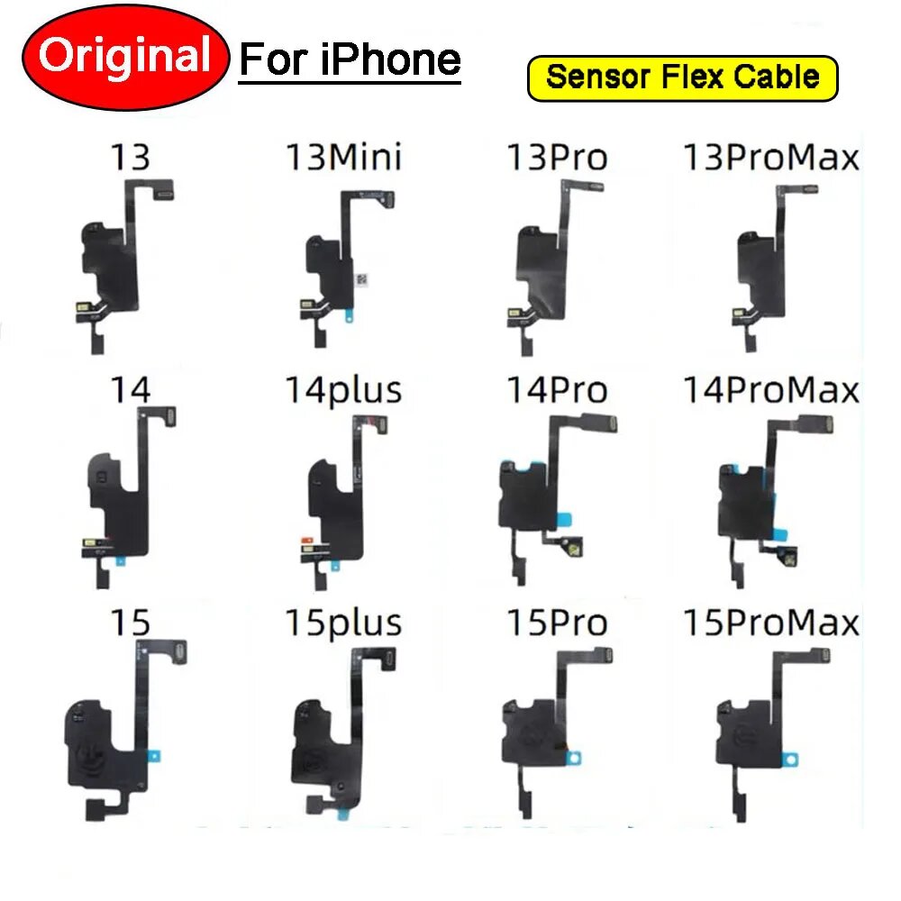 Шлейф для iPhone 13 с микрофоном и динамиком