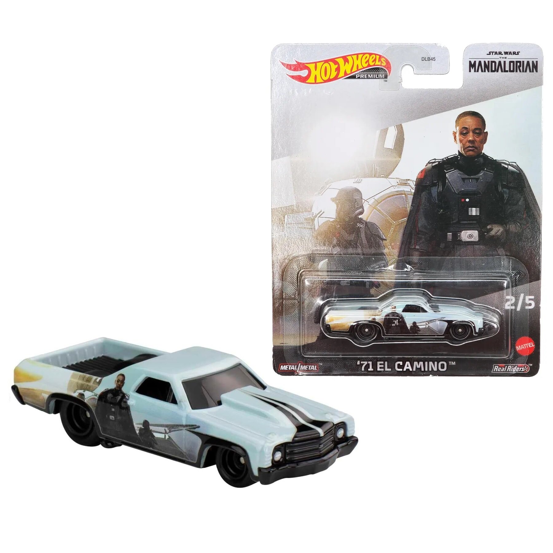 Машинка Hot Wheels Premium The Mandalorian 2/5 '71 El Camino HKC95