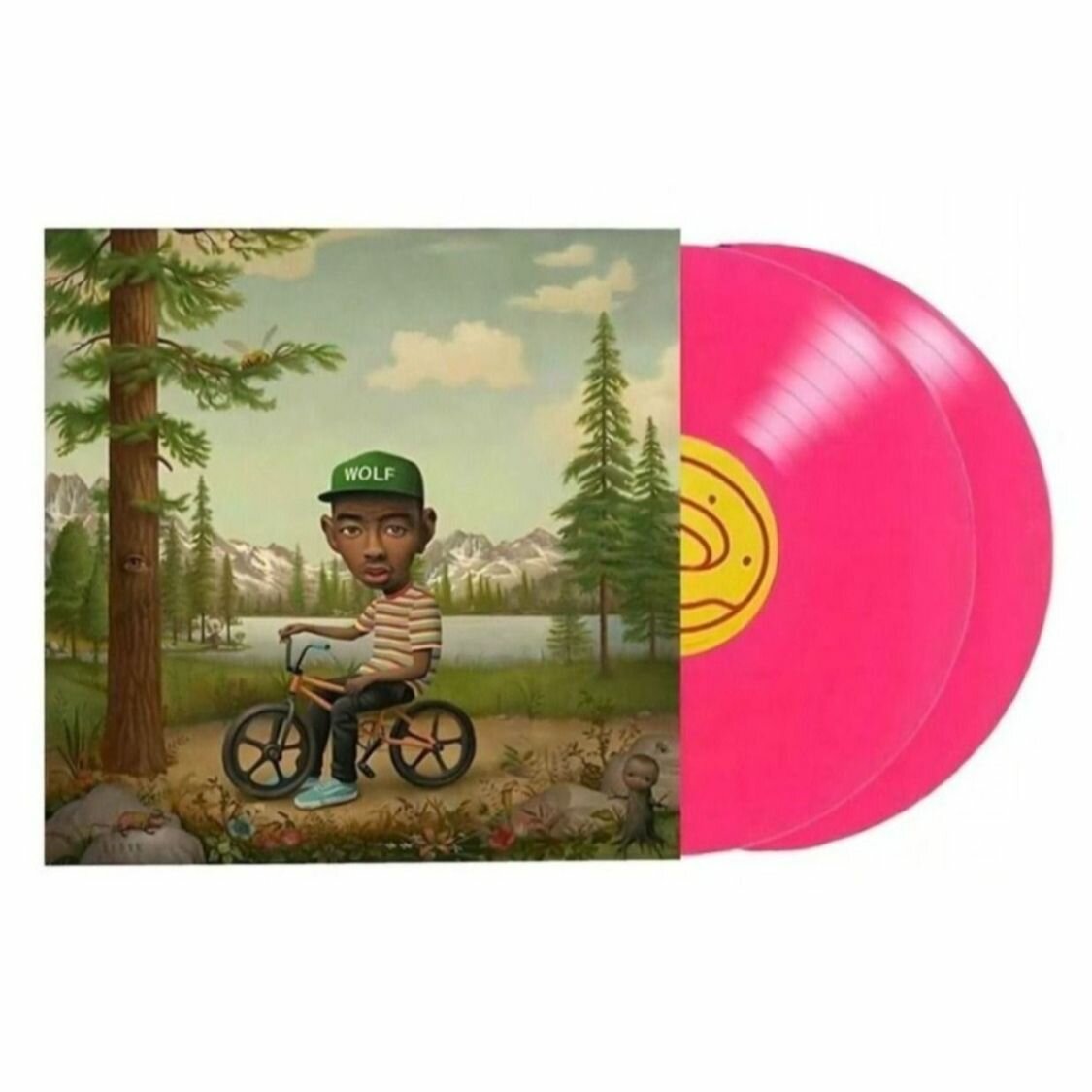 Виниловая Пластинка Tyler, The Creator - Wolf Repress, 2 x Vinyl, LP, Album, Repress, Pink New, Ori*ginal