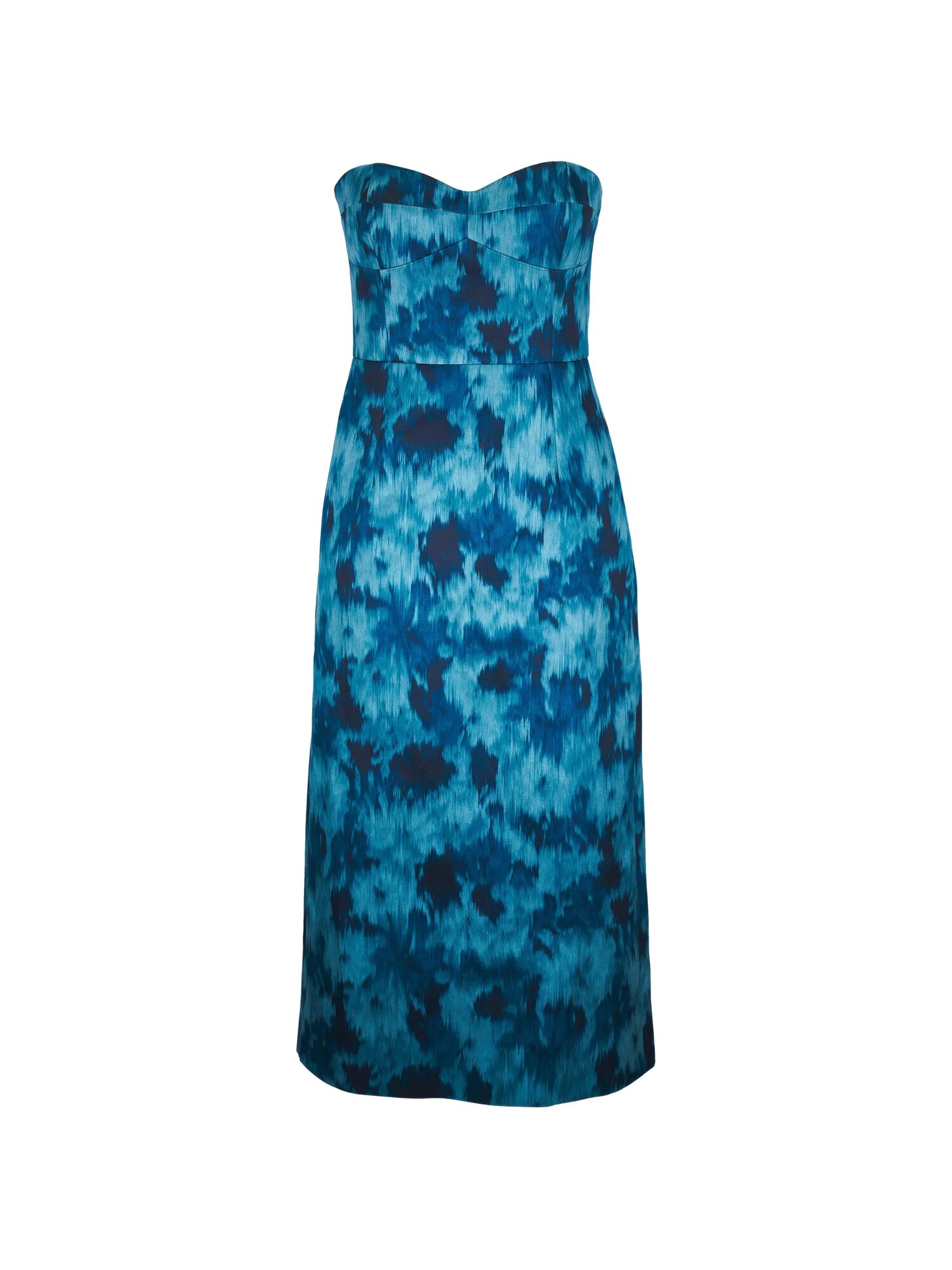 Платье MICHAEL KORS Strapless midi dress