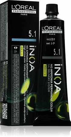 Краска для волос L'Oreal Professionnel Inoa оттенок 5.1, 60 мл