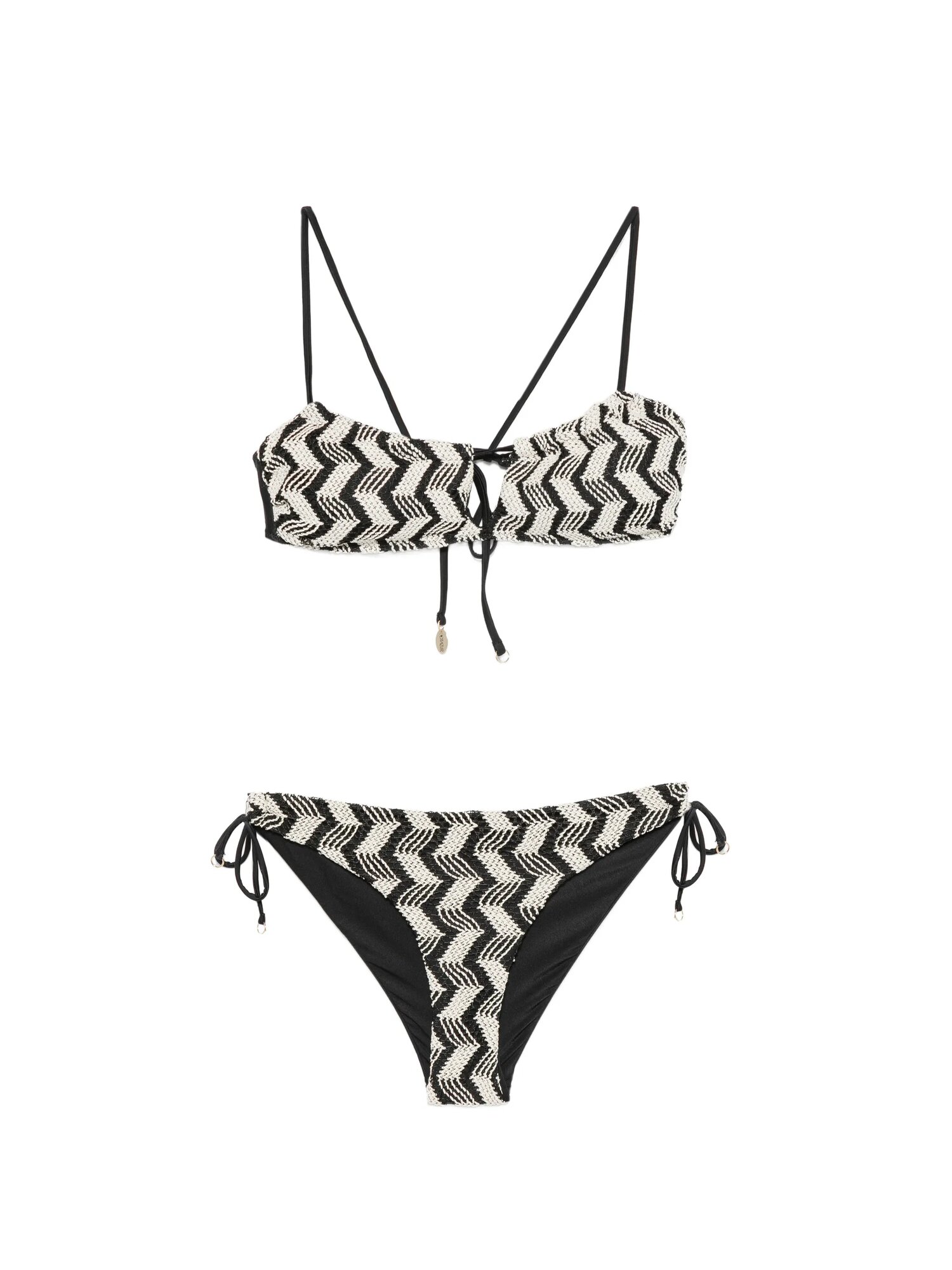 Купальник Chevron-knit bikini