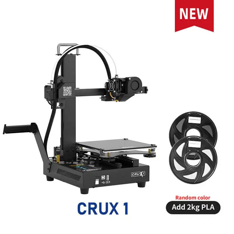 3D-принтер Tronxy CRUX 1s Высокоточная печать Улучшенный набор самодельного FDM-принтера Сенсорный экран CRUX 1 Размер печати 180*180*180 мм