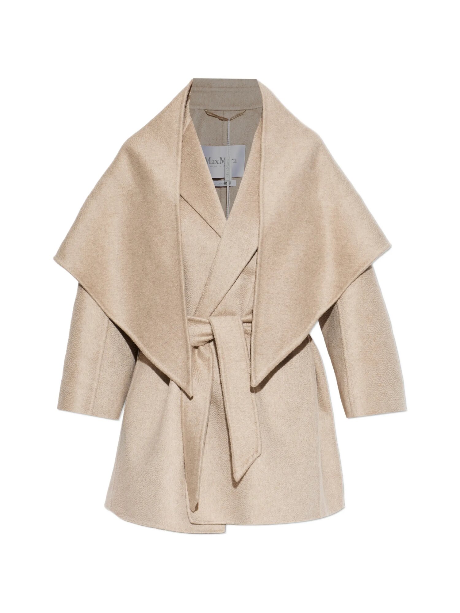 Пальто Detto belted shawl-collar coat