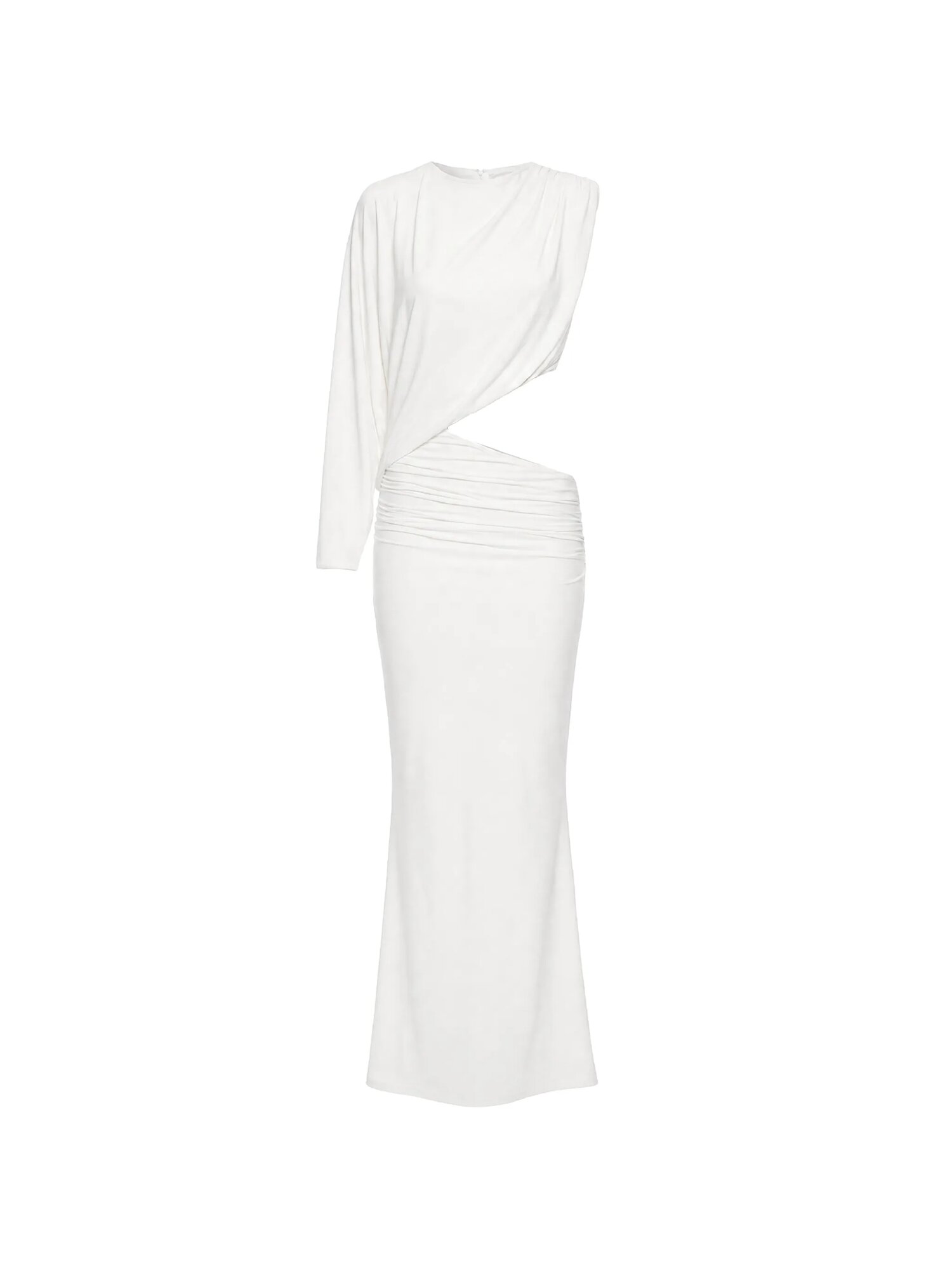 Платье Amanda draped cut-out maxi dress
