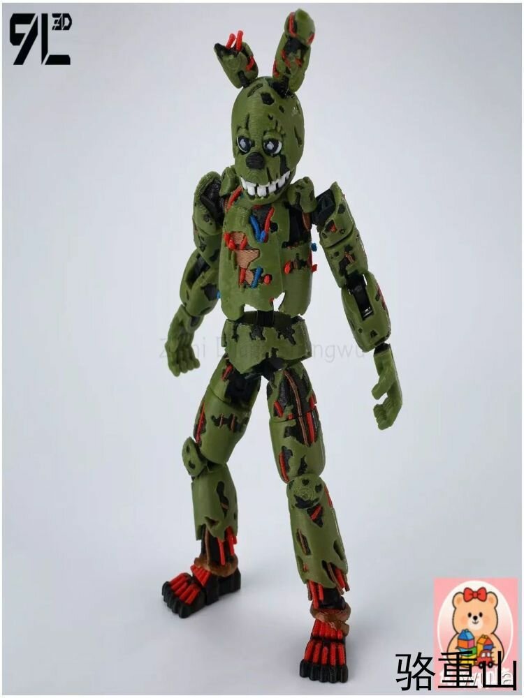 Экшен подвижная фигурка Спрингтрап FNAF