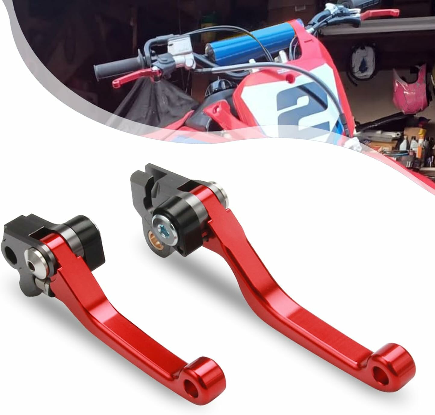 Рычаг сцепления и тормоза мотоцикла для CRF150R 07-25/CR80R CR85R 98-07/XR650R 00-06/CR125R CR250R 92-03