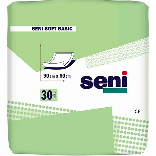 Seni (Сени) софт бейсик пеленки впитывающие 60х90см N30