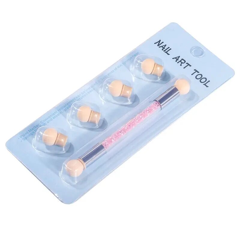 Набор для дизайна ногтей, ручка-стилус, штампы, кисти, Color: 1 set