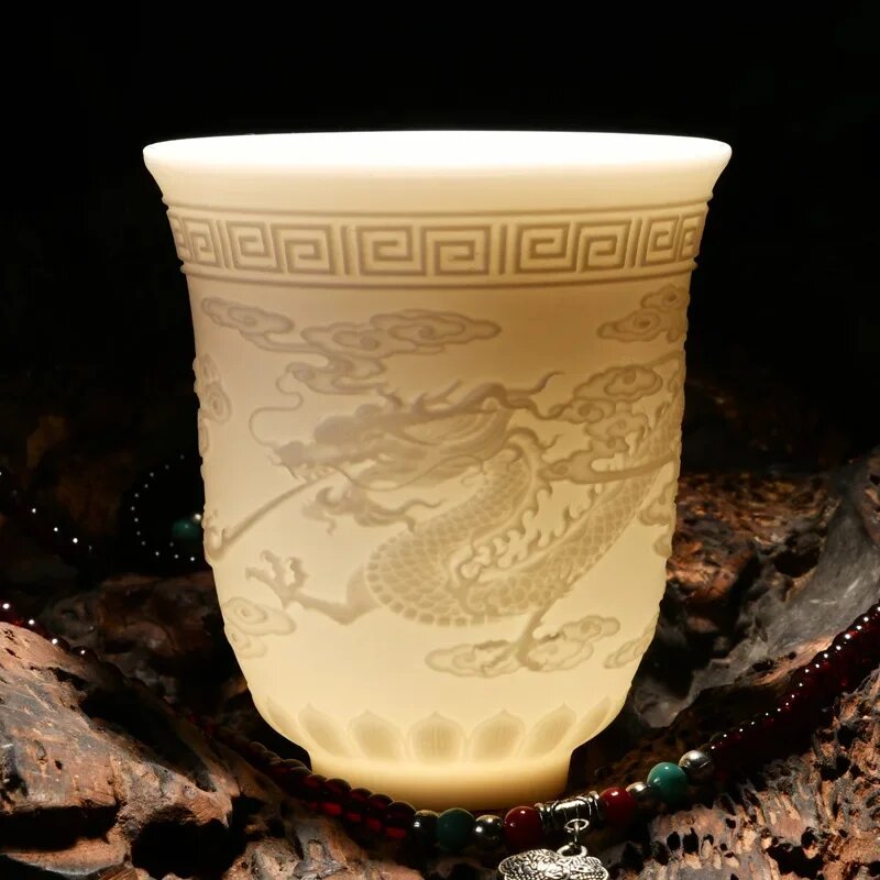 Керамическая чашка с лошадьми, 8.3x7.5 см, 200ml1