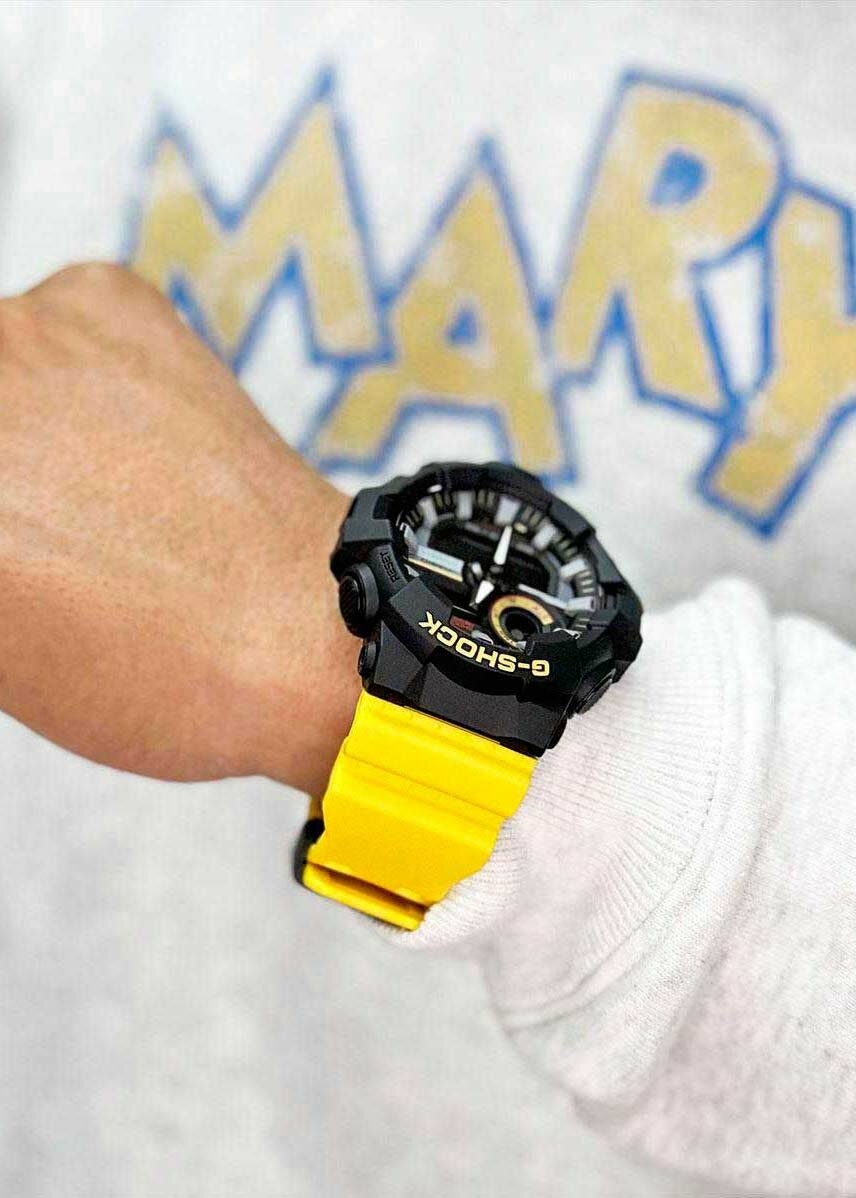 Наручные часы CASIO G-Shock, желтый — фото 1