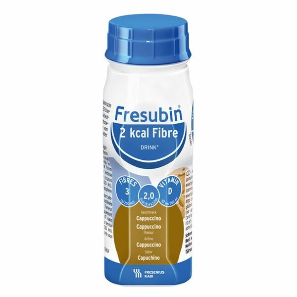 Напиток с пищевыми волокнами вкус капучино 2ккал Fresubin/Фрезубин бут. 200мл 4шт