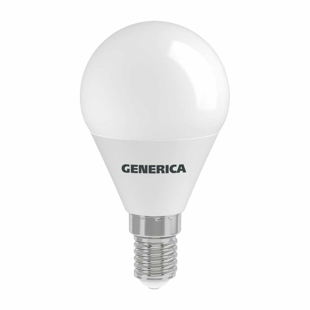 Лампа LED GENERICA G45 шар 10Вт 230В 6500К E14 LL-G45-10-230-65-E14-G — фото 1