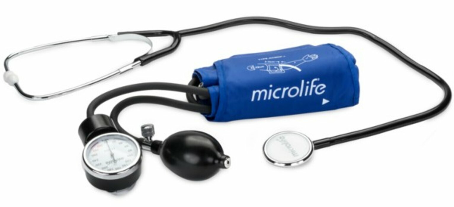Тонометр механический со стетоскопом Microlife BP AG1-20 манжета M