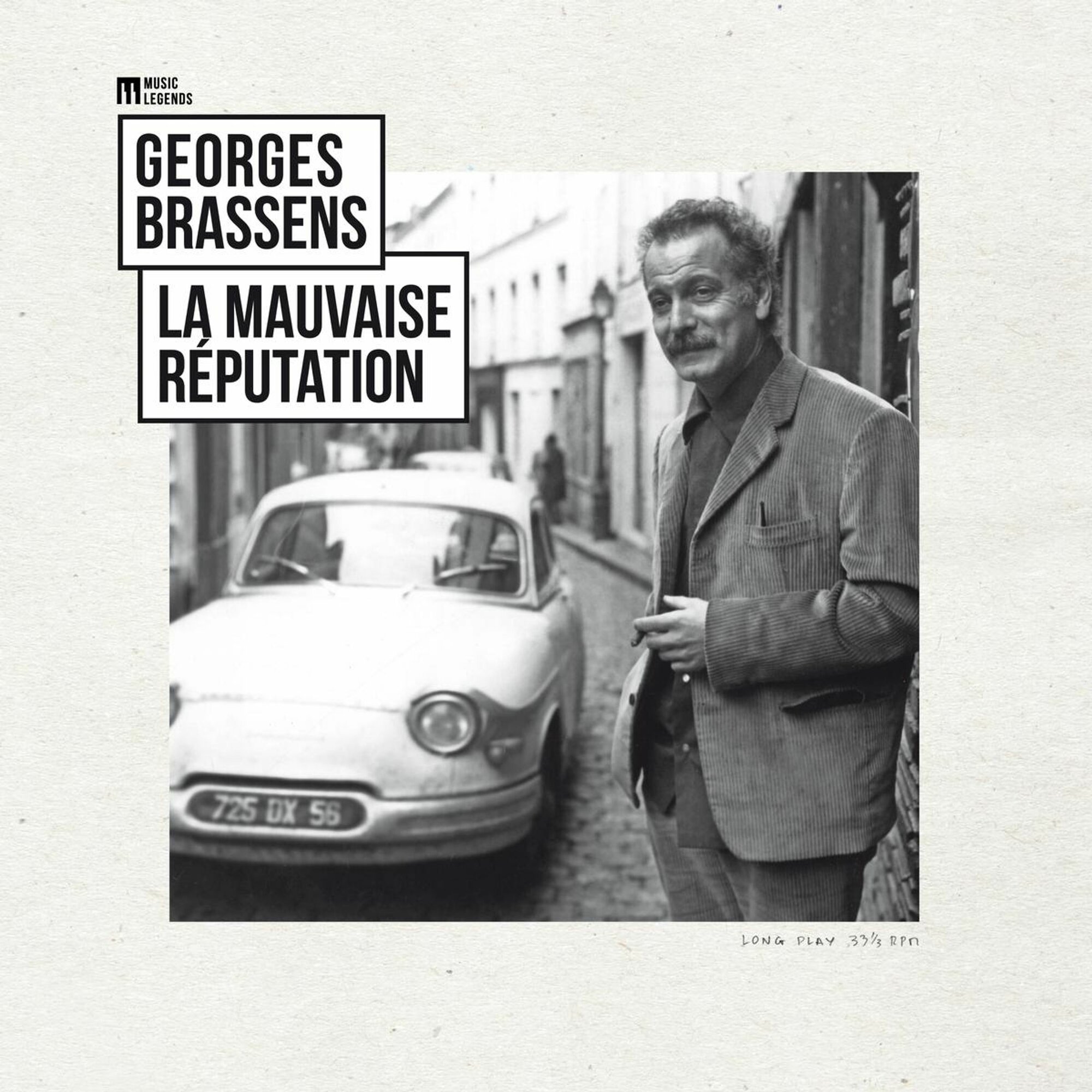 Виниловая пластинка Georges Brassens - La Mauvaise Réputation (remastered) (LP) (1 LP)