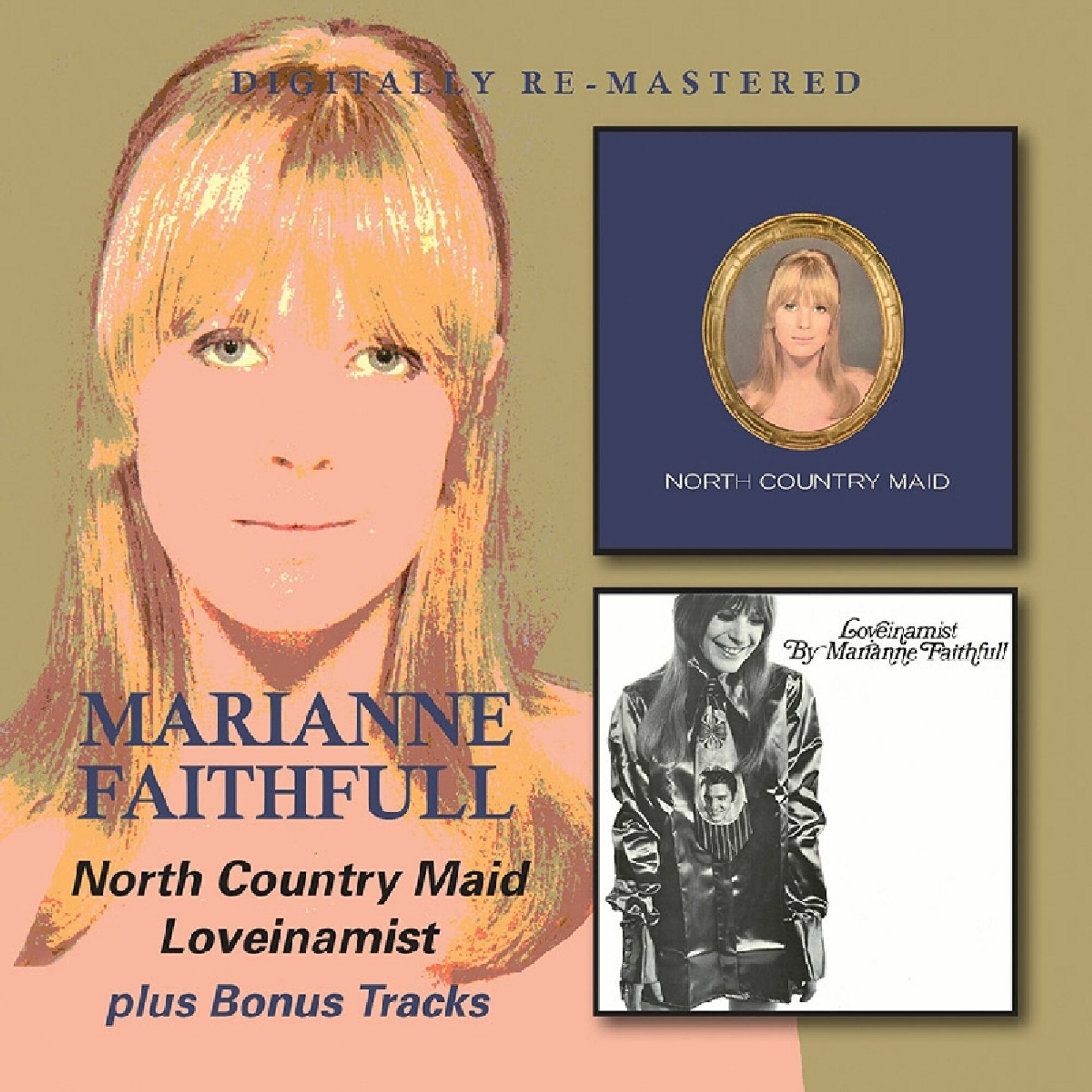 CD Диск Marianne Faithfull - North Country Maid/ Loveinamist (2CD) 2016, Jewel