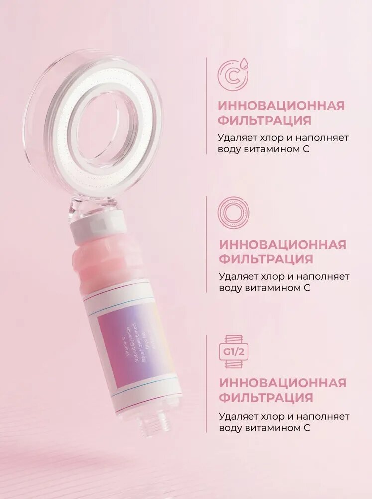 Душевая лейка с фильтром и ароматизацией, увеличенное давление воды, удаление хлора, насадка для душа для мягкой кожи, для дома