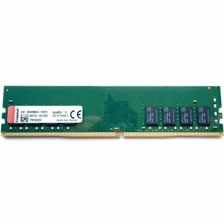 Оперативная память Kingston DDR4 8GB 3200MT/s Non-ECC CL22 DIMM 1Rx8
