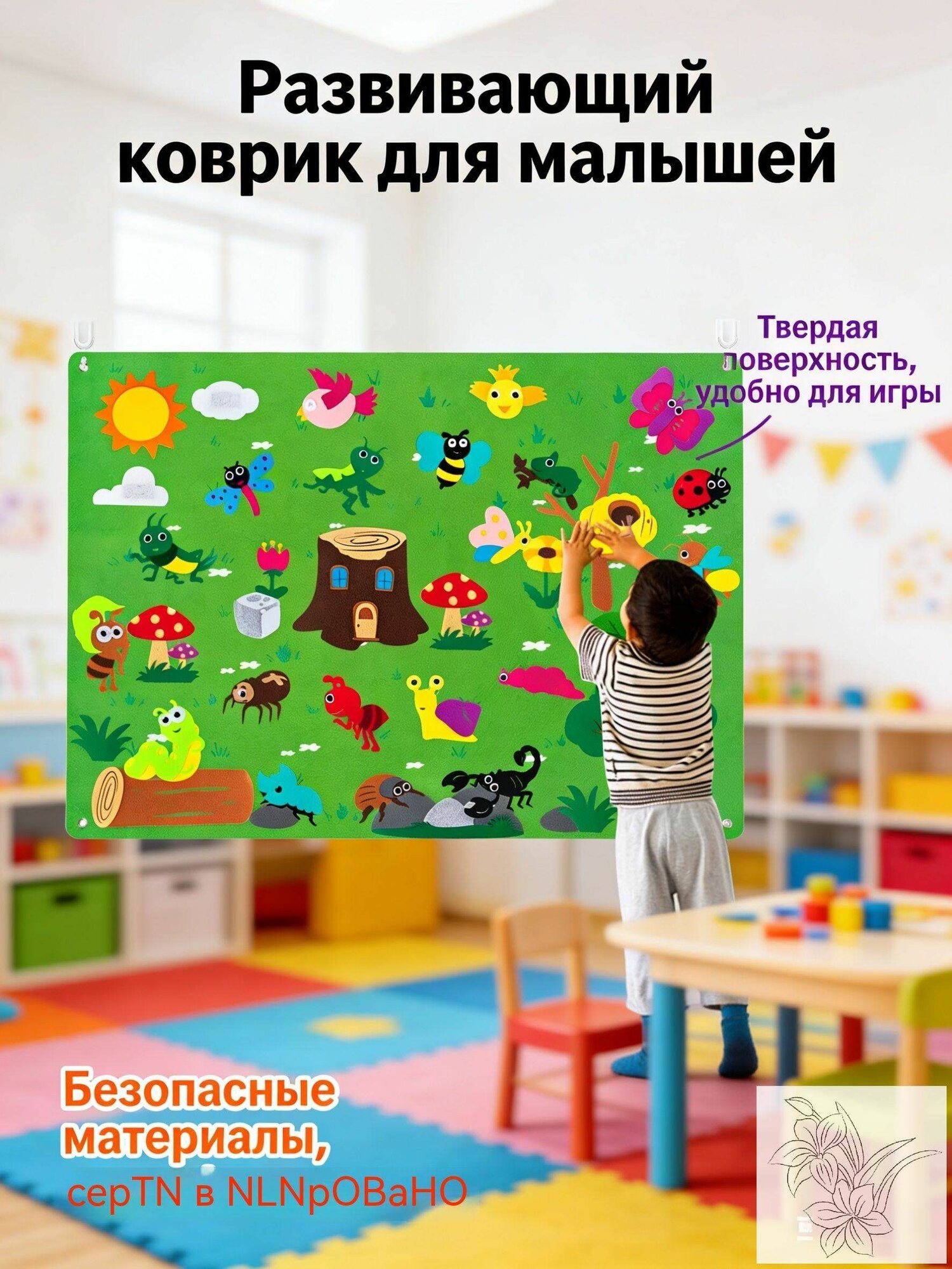 Раскадровка из фетра на липучке, развивающие игрушки для раннего детского образования