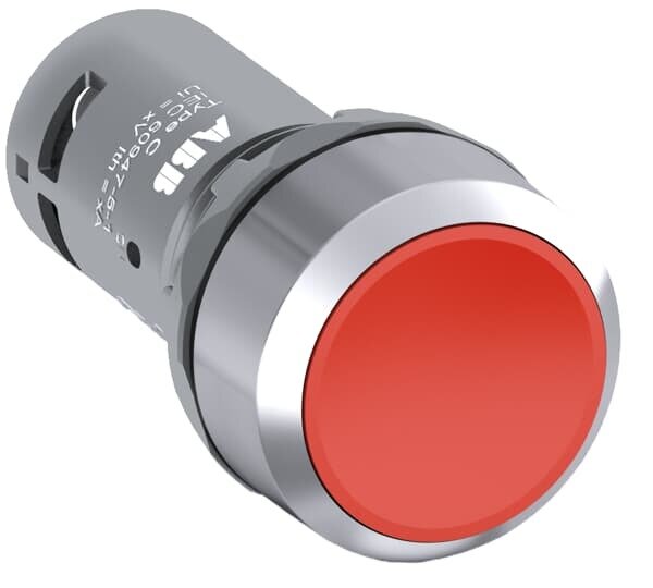 Кнопка CP1-30R-10 красная без фиксации 1HO код. 1SFA619100R3011 ABB