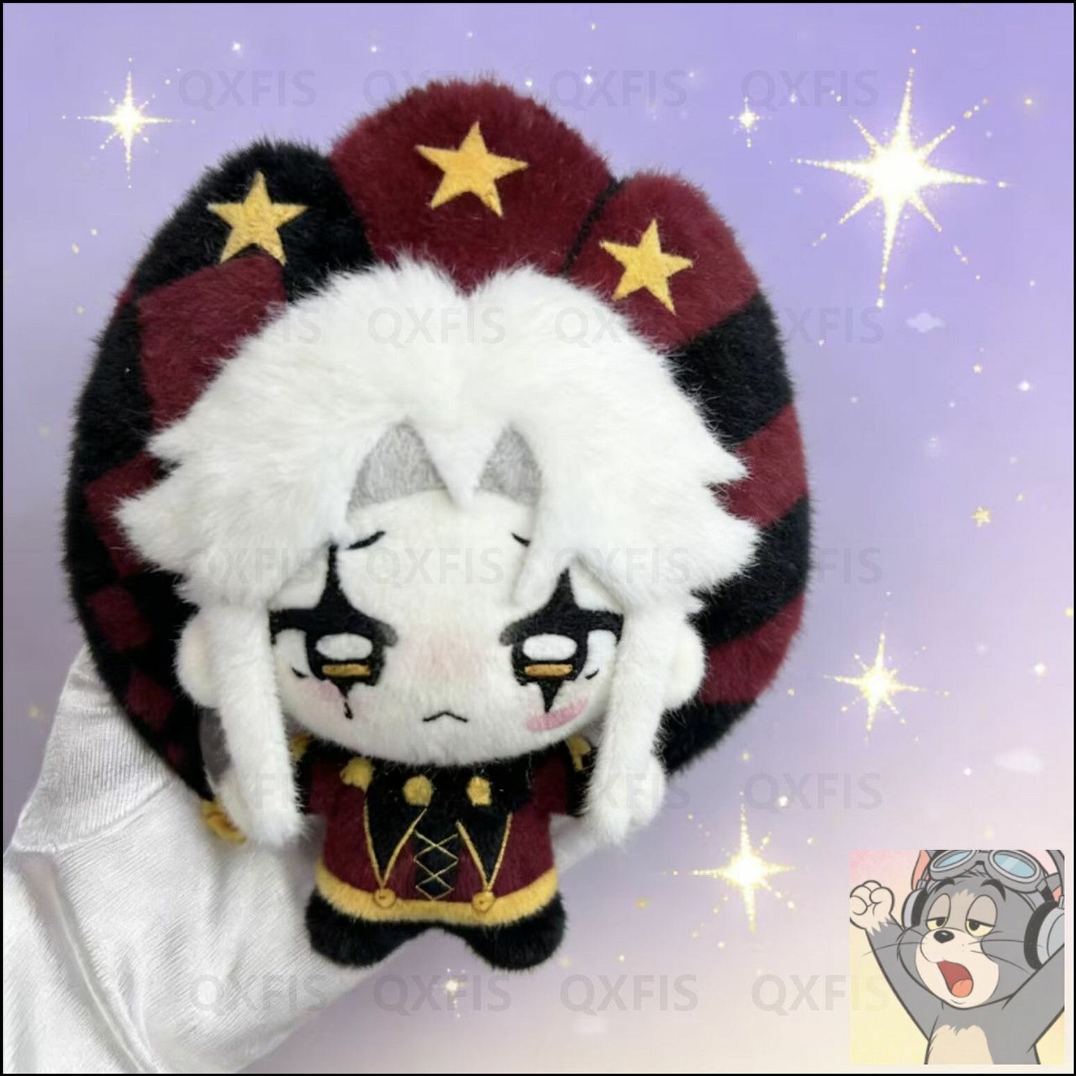 10cm The Freak Circus мягкие игрушки аниме ; pierrot мягкая игрушка(The Freak Circus pierrot)