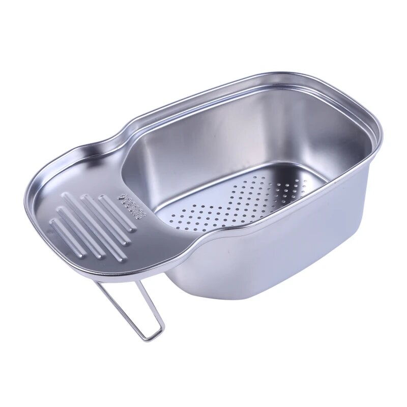 Дуршлаг из нержавеющей стали EH-LIFE silver