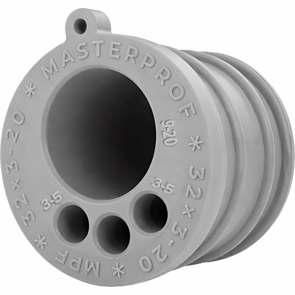 Манжета дренажная серая MasterProf ТЭП 32 х 3-20 MPF, МР-У ИС.131992