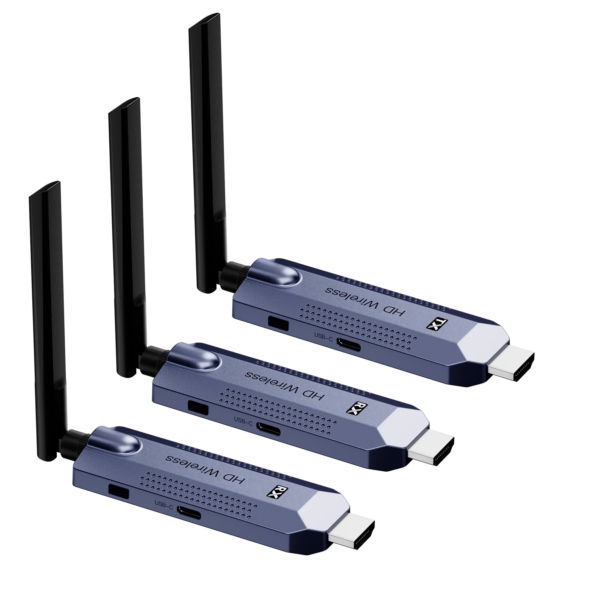 Qkens HDMI передатчик приемник 1TX 2RX, 100m