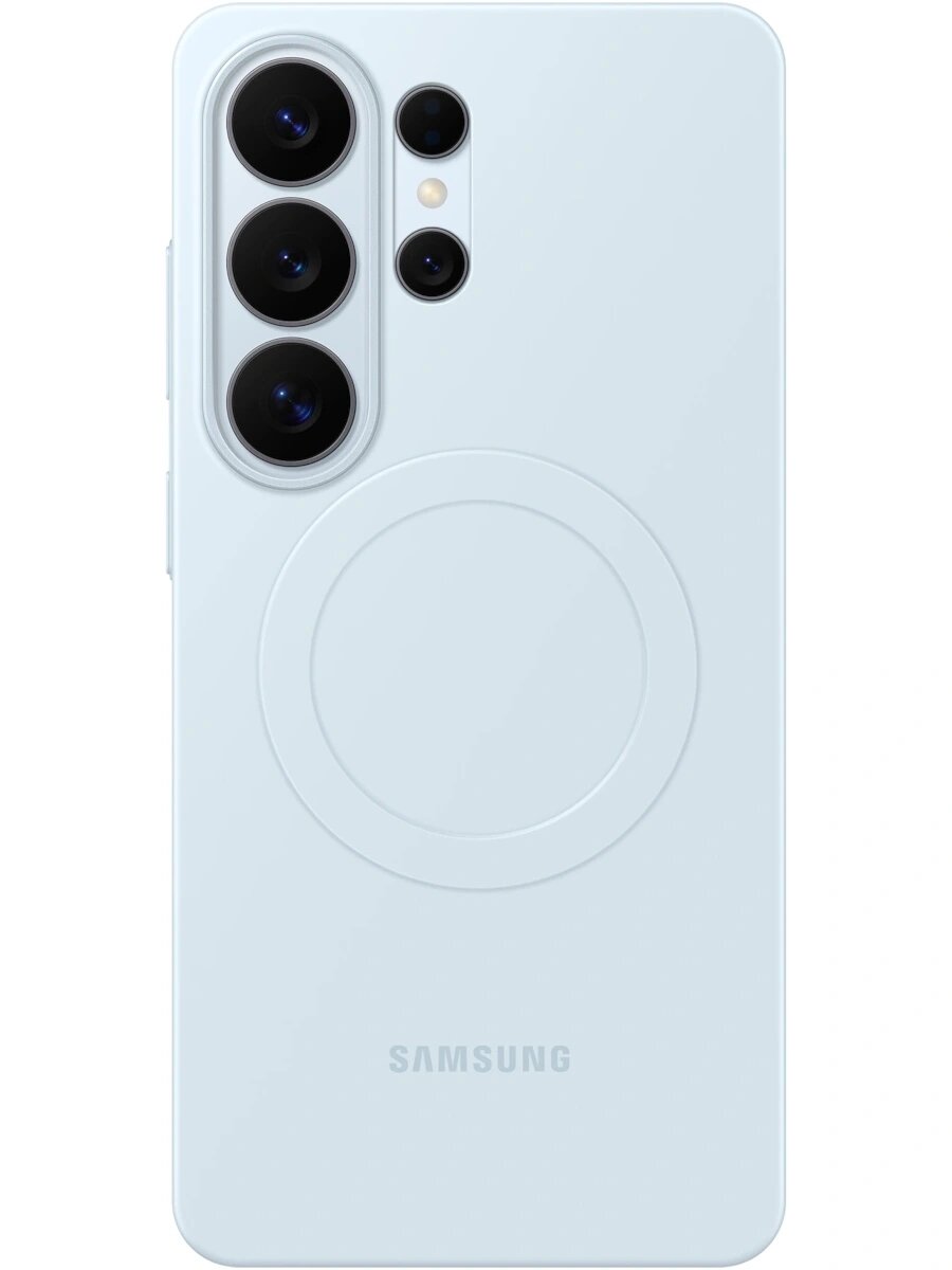 Чехол для Samsung Galaxy S26 Ultra with MagSafe голубой (EF-SS948CLEGRU) Samsung Silicone Magnet Case