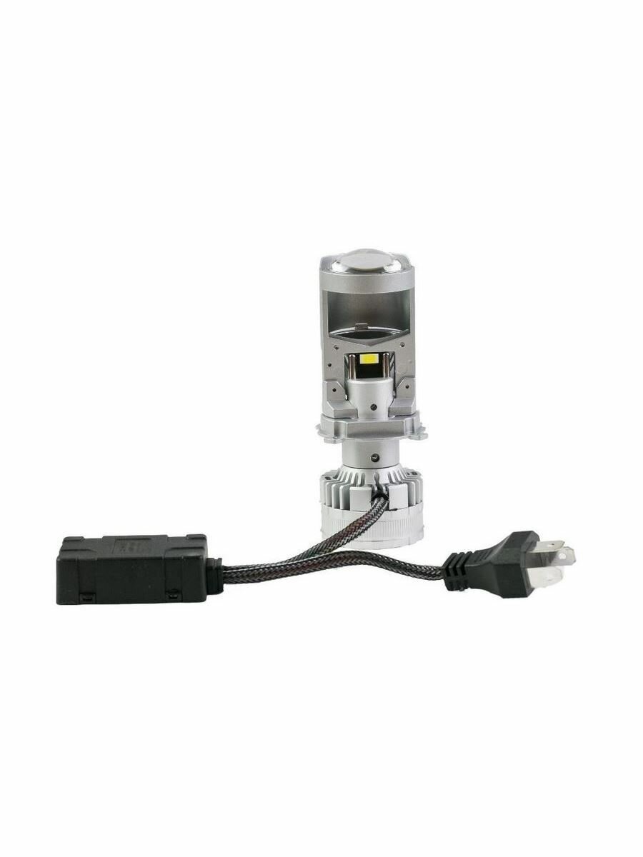 Лампа светодиодная Xenite Bi-LED Lens VX7 Pro, H4/H19, 12V, 55/70W, 5500K, 8000Lm, XENITE 1009700 (2 штуки)